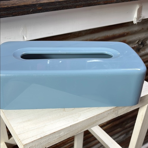 Accents | Blue Tissue Box Cover | Poshmark